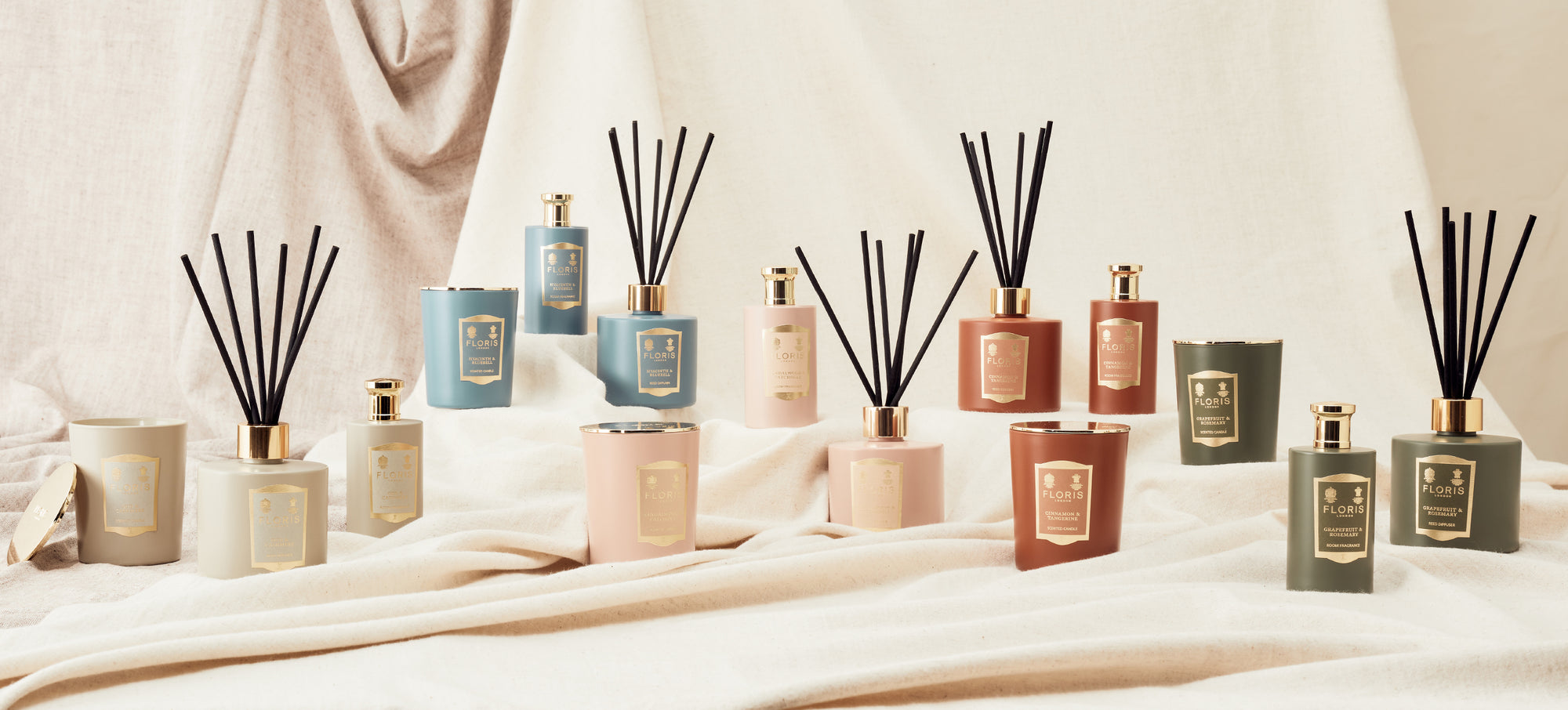 Grapefruit & Rosemary Reed Diffuser | Floris London EU